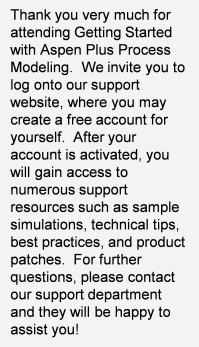 Getting Started with Aspen Dynamics